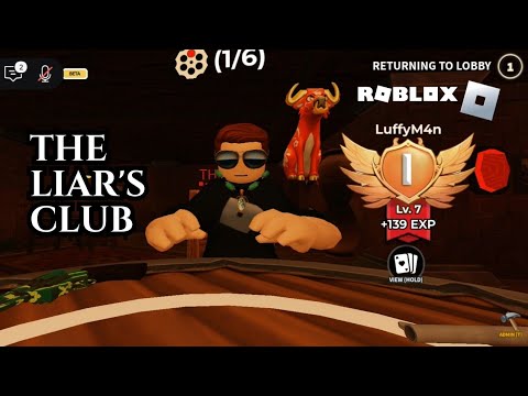 [NO VOICE] HONESTY IS THE FOUNDATION OF PEACE - GAMEPLAY ROBLOX LIAR'S ...