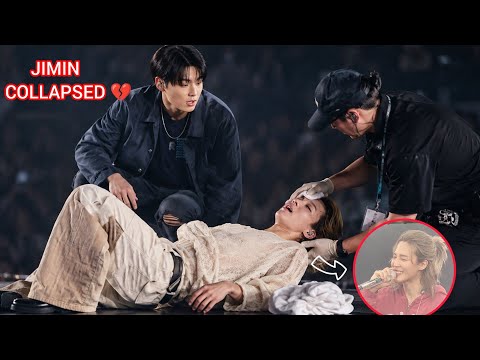 🔴 Jimin Fainted on Stage Due to Heatstroke💔 New Jersey Concert | Armys Praying for Jimin 