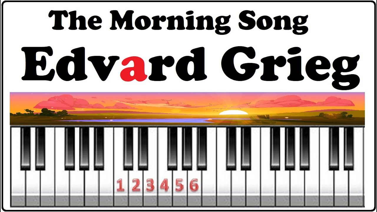 How to play Morning Song Theme on Piano - Playing Music By Numbers ...