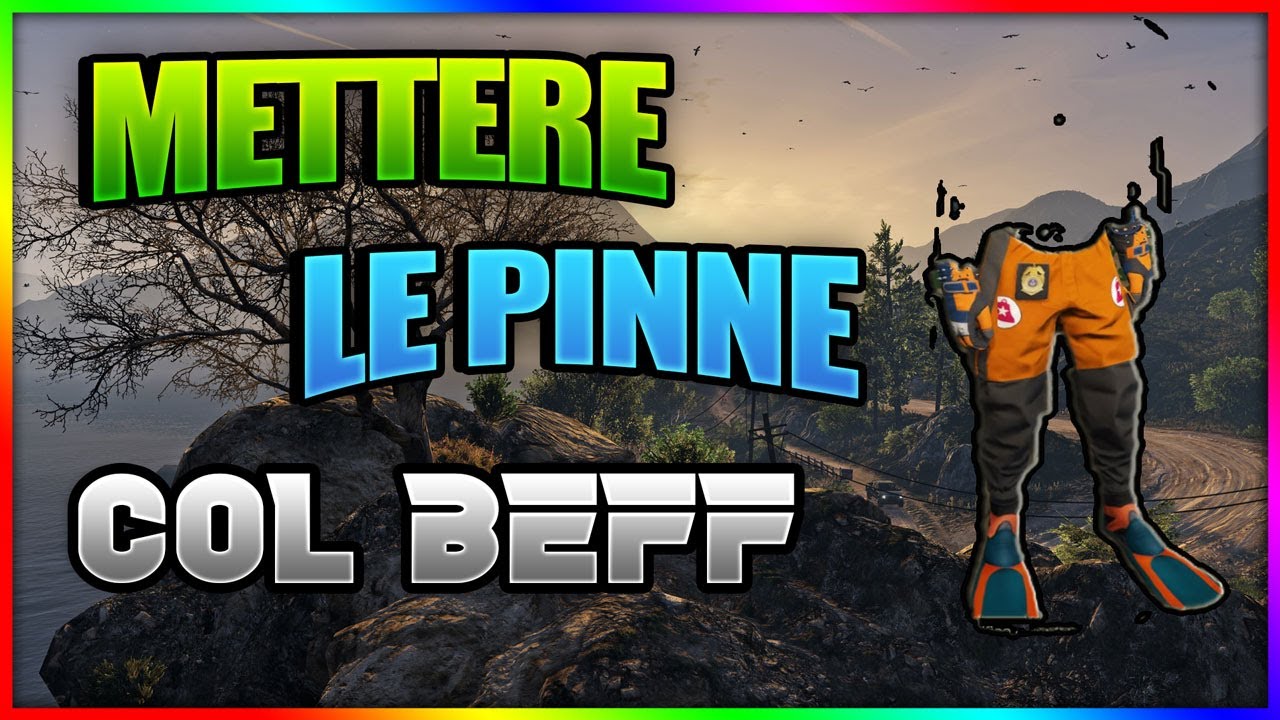 GTA 5 OUTFIT BEFF DONNA 2 CONSOLE E NETCUT COME METTERE LE PINNE ITA ...