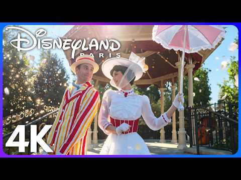 Mary Poppins and the Pearly Band |4K POV] Disney Adventure World - Disneyland Paris