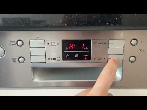 Bosch bulaşık makinesi tuz ayarı su sertlik ayarı nasıl yapılır? (bosch dishwasher hardness setting)