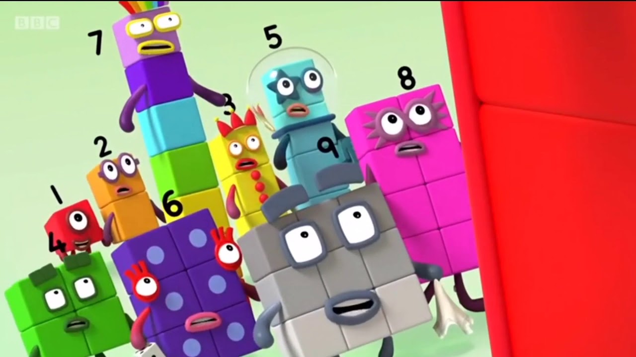 Spongebob squarepants movie under my umbrella (ft numberblocks) - YouTube
