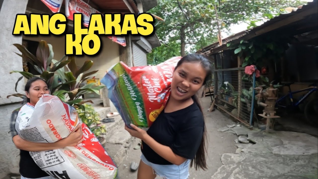 BINUHAT KO ANG ISANG KABAN NA BIGAS - YouTube