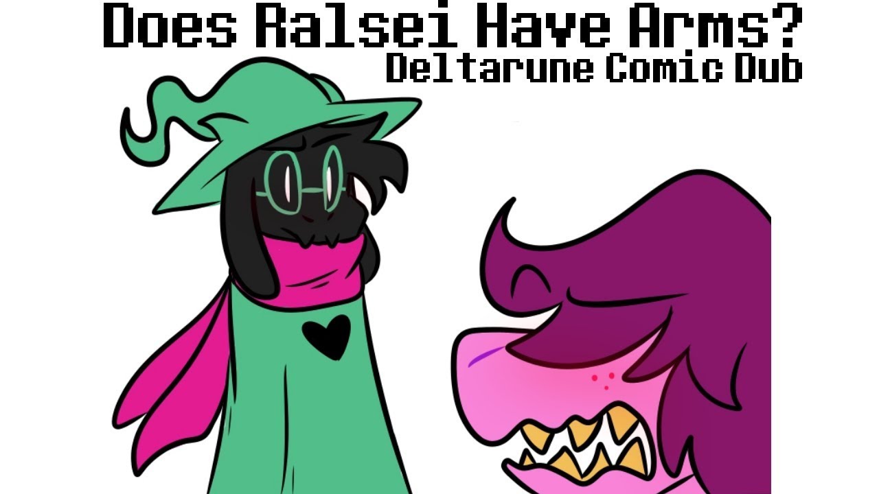 Does Ralsei Have Arms? - Deltarune Comic Dub - YouTube