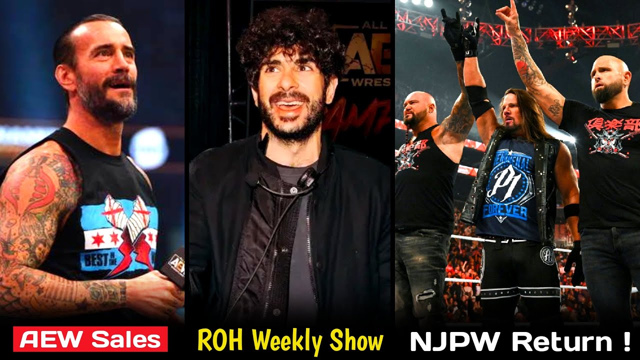 AJ Styles Good Brothers Announces NJPW Return | ROH TV Show Plans | AEW ...