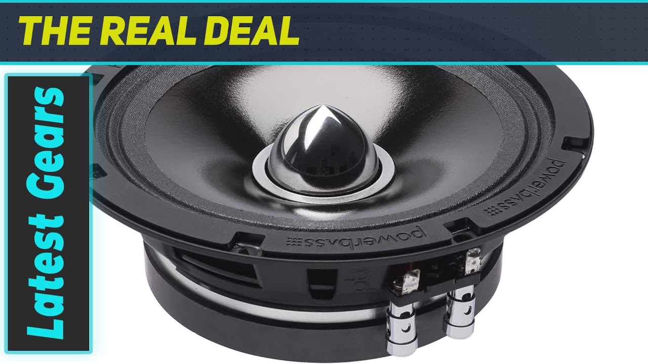 Powerbass 4XL-65T 6.5" Mid Range Driver Speaker: Unleashing the Best in ...
