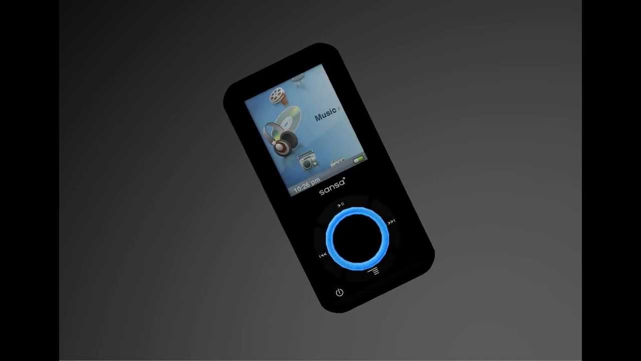 Sansa e200 Turntable - YouTube