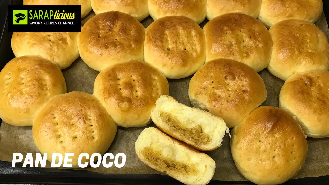 Soft and Easy Pan De Coco Recipe - YouTube