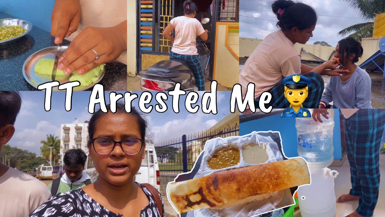 What happened to me 😨 arrest by TT 👮‍♀️ #adayinmylife #vlog ...