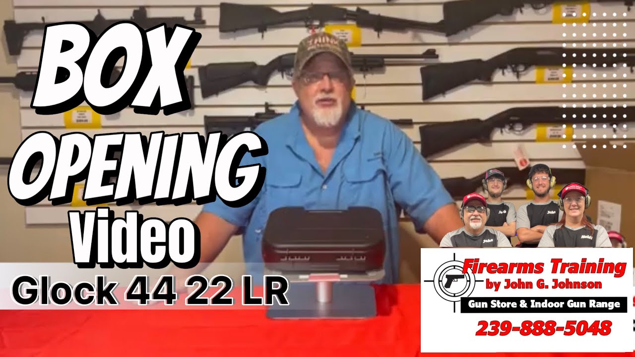 Box Opening Glock 44 22 LR - YouTube