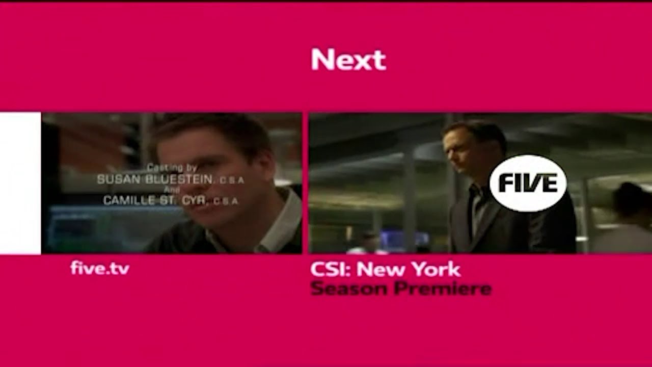 Channel 5 Continuity & Advert Breaks - Saturday 9th January 2010 - YouTube