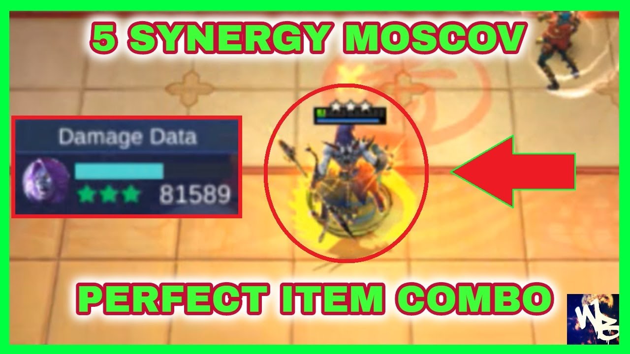 PERFECT ITEM MOSKOV *BEST SYNERGY* - TOP MAGIC CHESS STRATEGY - Mobile ...