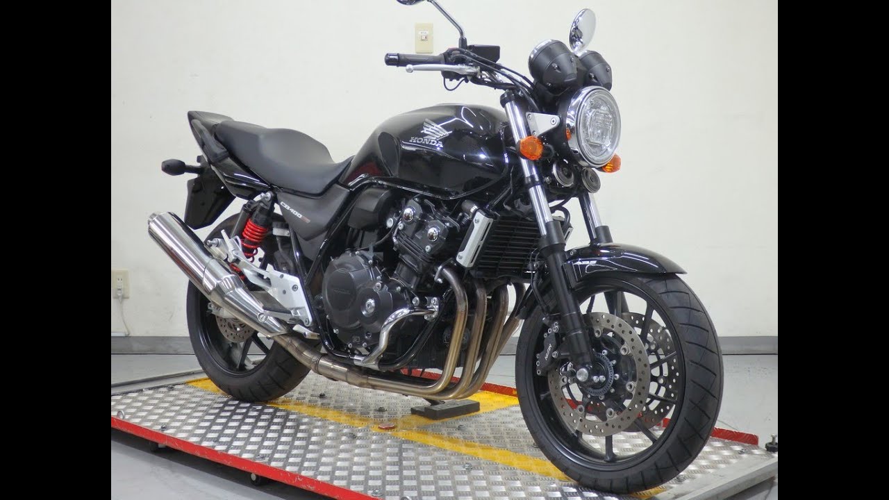 41322 HONDA CB400SuperFour VTEC Revo Stock Exhaust Sound / Walk Around ...