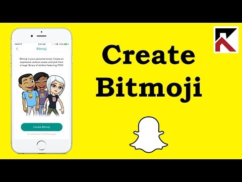 How To Create Snapchat Bitmoji (Avatar) - YouTube