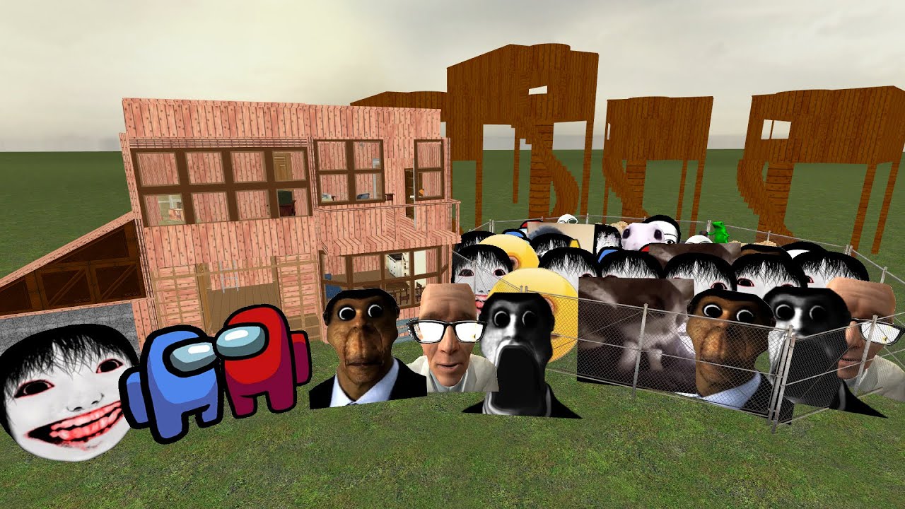 ALL FULL NICO'S NEXTBOT, 2D NEXTBOTS, OBUNGA NETBOT NEW UPDATE In Garry ...