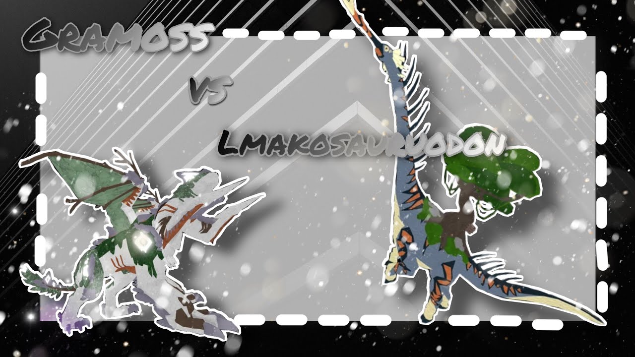 Gramoss VS Lmakosauruodon // Creature of sonaria - YouTube