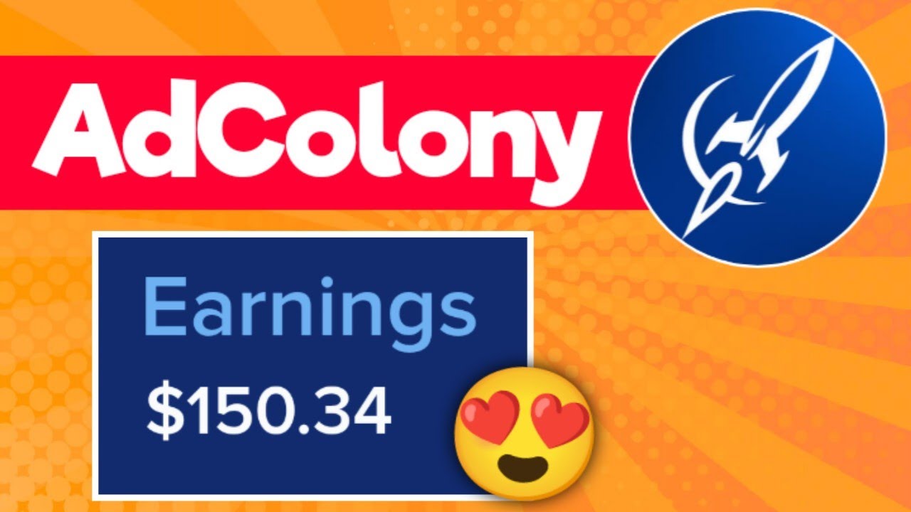 Earn Money With AdColony 🔥 - YouTube