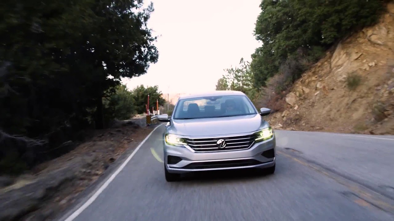 2020 Volkswagen Passat SEL Premium in Reflex Silver Driving Video - YouTube