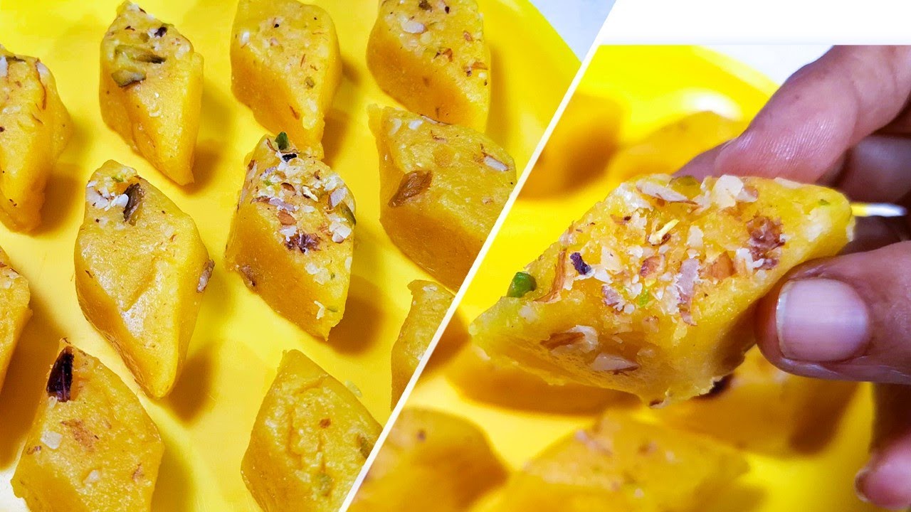 கடலைமாவு வைத்து வாயில் கரையும் புதிய ஸ்வீட் | Try This Recipe At Home ...