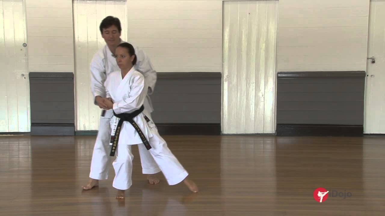 Goju ryu kata - saifa part 1 of 2 - YouTube