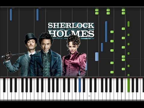 Sherlock Holmes Movie - Theme Song Synthesia Tutorial - YouTube