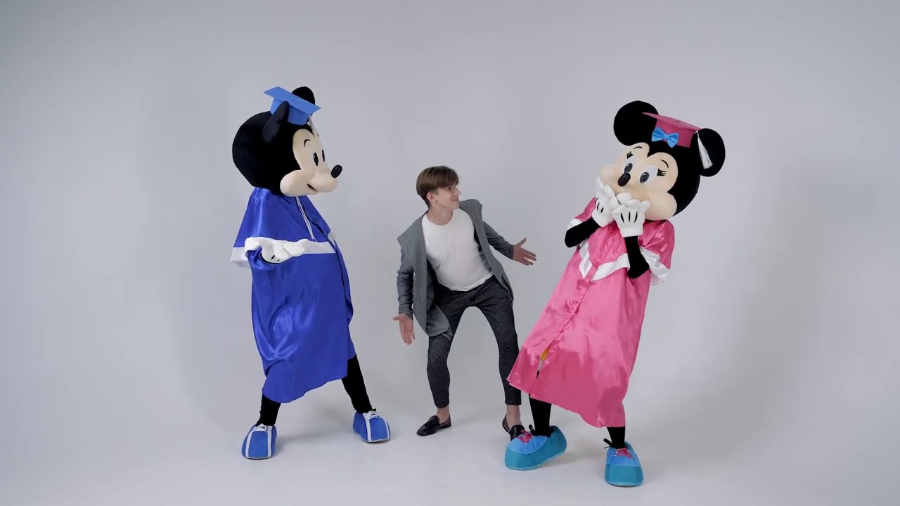 Lovely Mickey and Minnie Mouse | Back to school again - YouTube