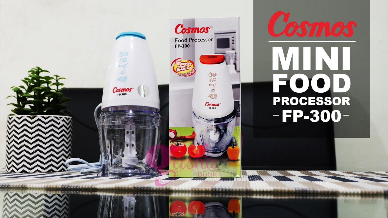 COSMOS, Food Prossesor FP-300 - YouTube