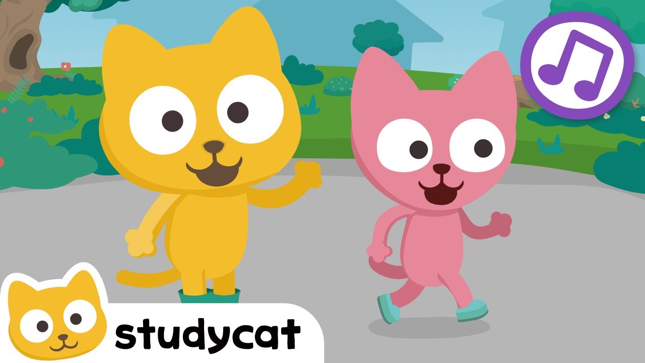 I Like To Walk | Me Gusta Pasear 🚶| Canciones para Niños | Aprender ...