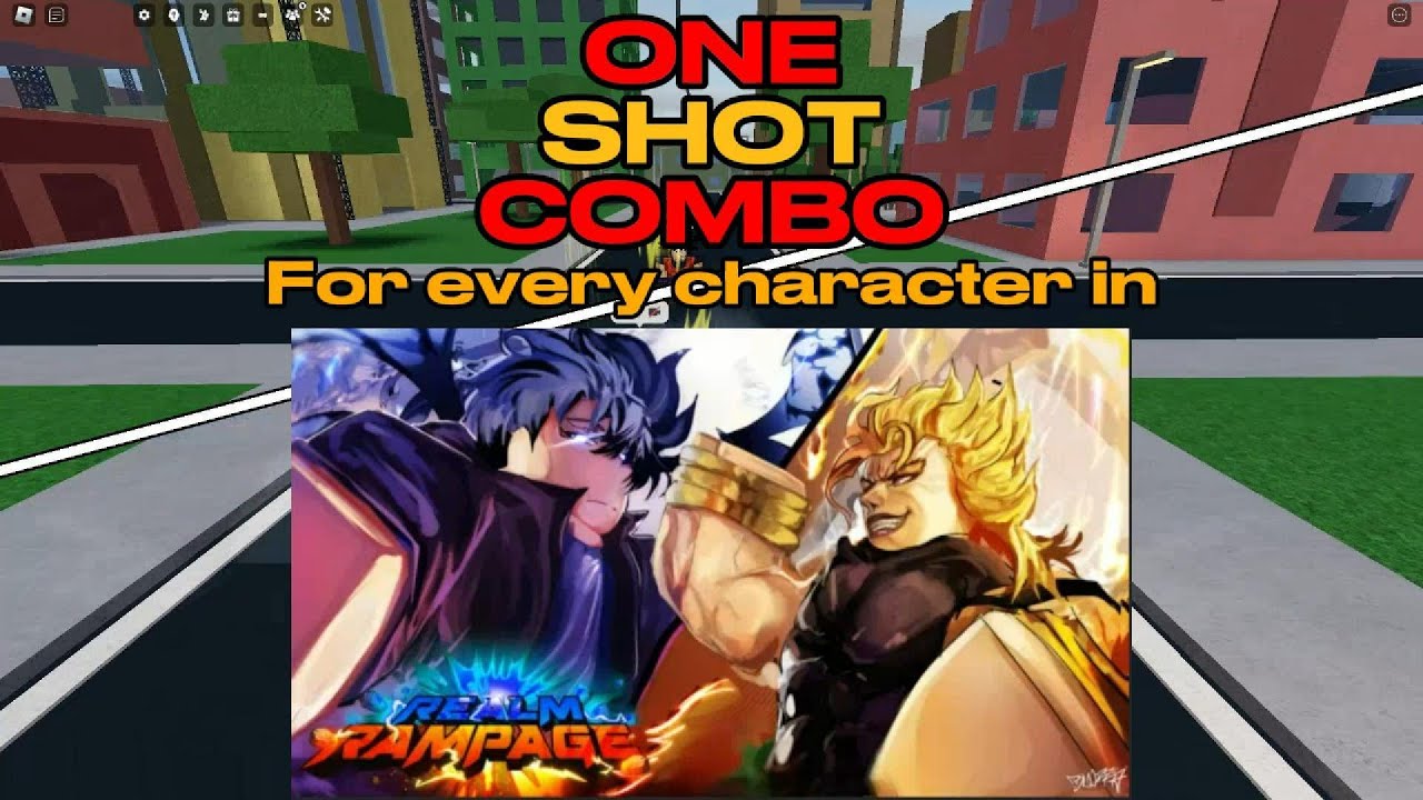 ONE SHOT combo for EVERY CHARACTER in REALM RAMPAGE! - YouTube