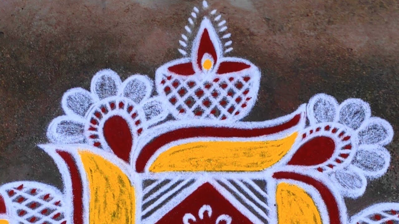 25 latest, awesome & different designs vilakku kolams collections from ...