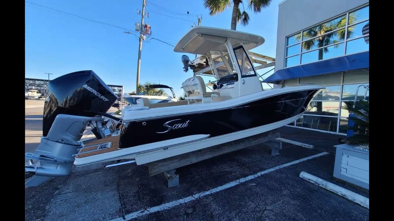 2021 Scout 235 XSF For Sale at MarineMax Wrightsville Beach, NC - YouTube