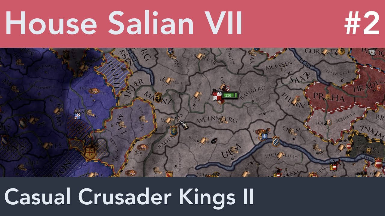Lotheringian Betrayal - Crusader Kings II - House Salian - S7 #2 - YouTube