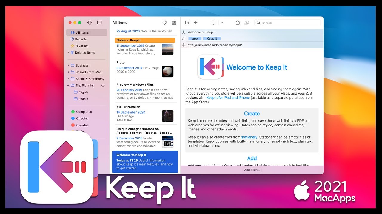 Keep It 2021 for Mac | Interface & Workspace Quick View - YouTube