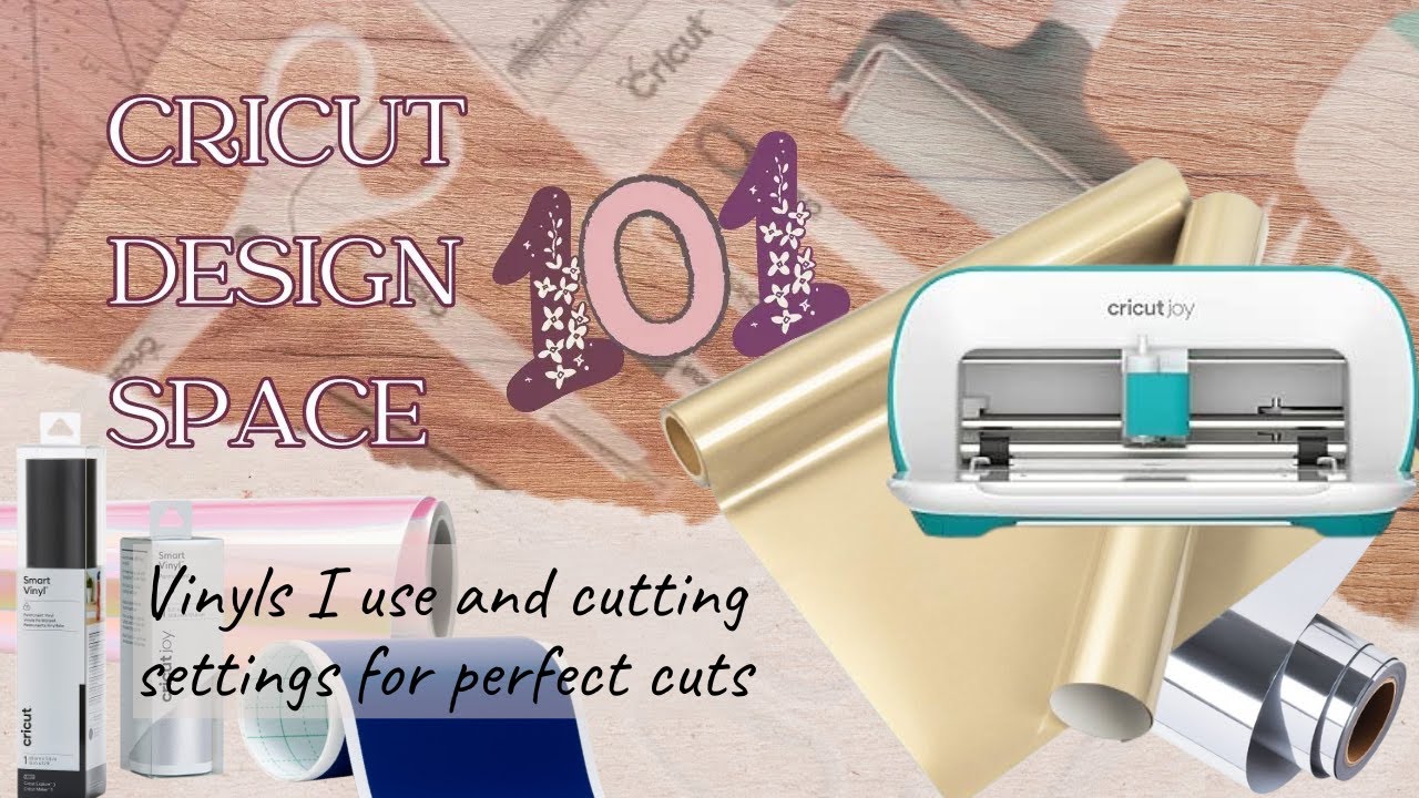 Cricut Design Space 101: vinyls I use and cutting settings for perfect ...