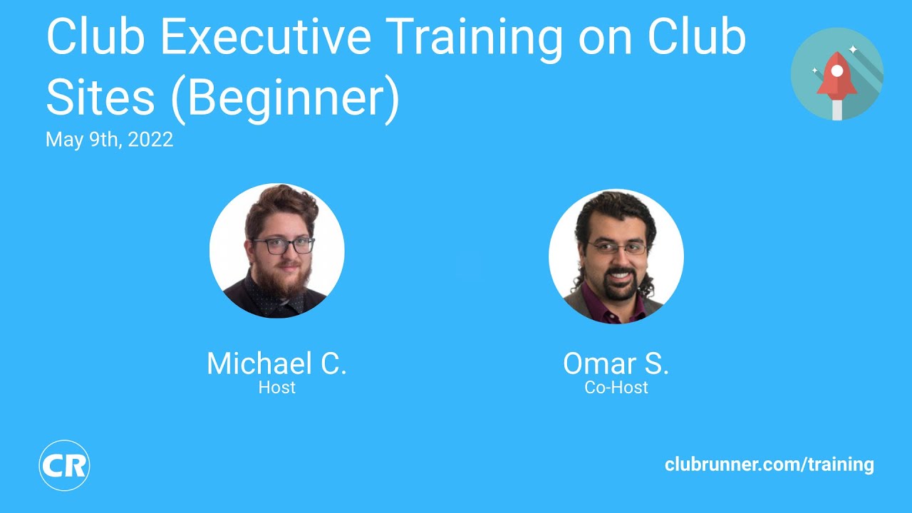 Beginner Club Executive Training on Club websites-Changeover Training ...