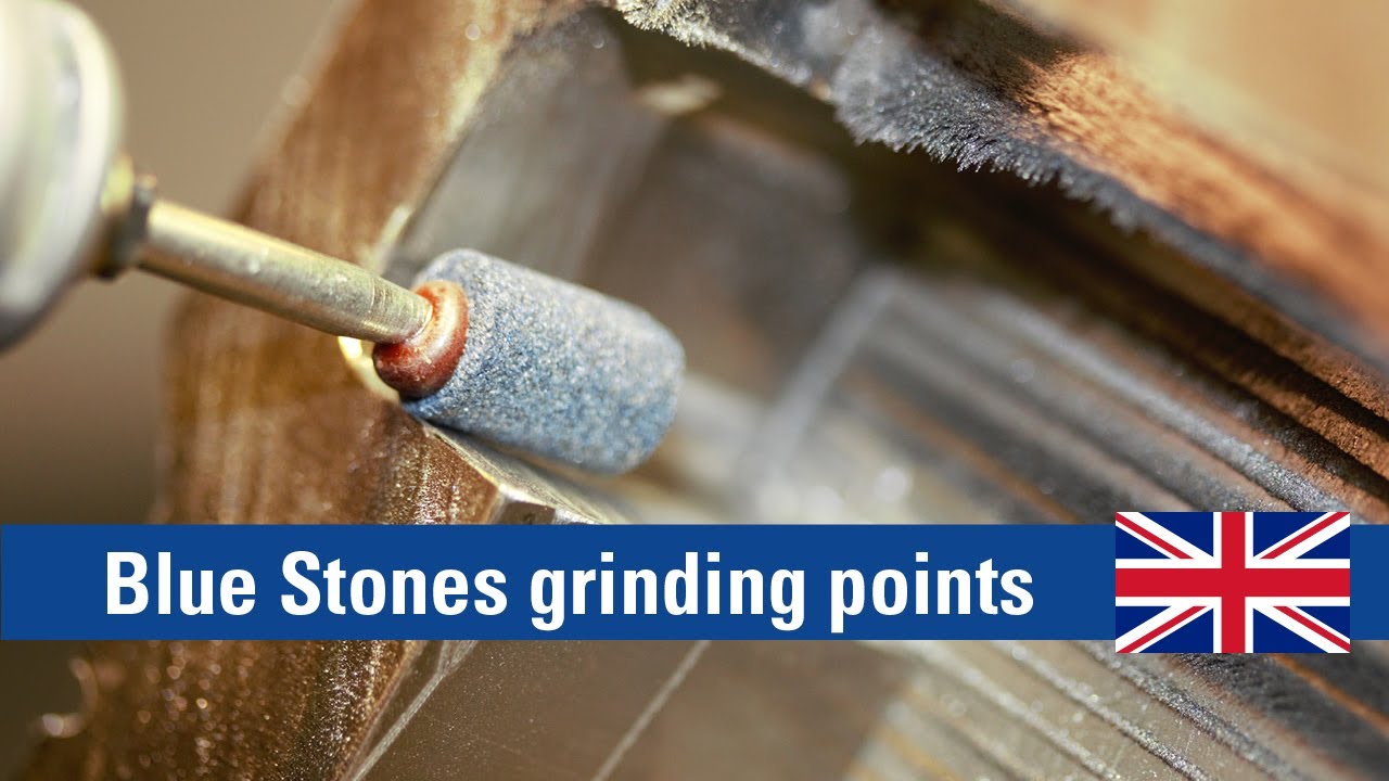 Blue-Stones Grinding Points | Application Video - YouTube