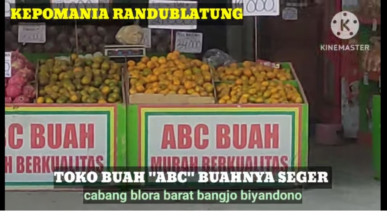 Toko buah ABC buahnya komplit dan selalu seger dan pelayananya sangat ...