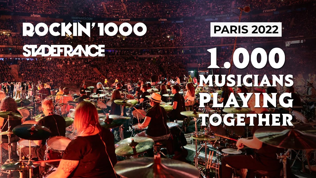 Rockin'1000 Full concert at Stade de France, Paris 2022 - YouTube