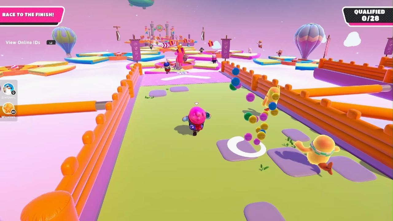 Fall Guys stretch out glitch - YouTube