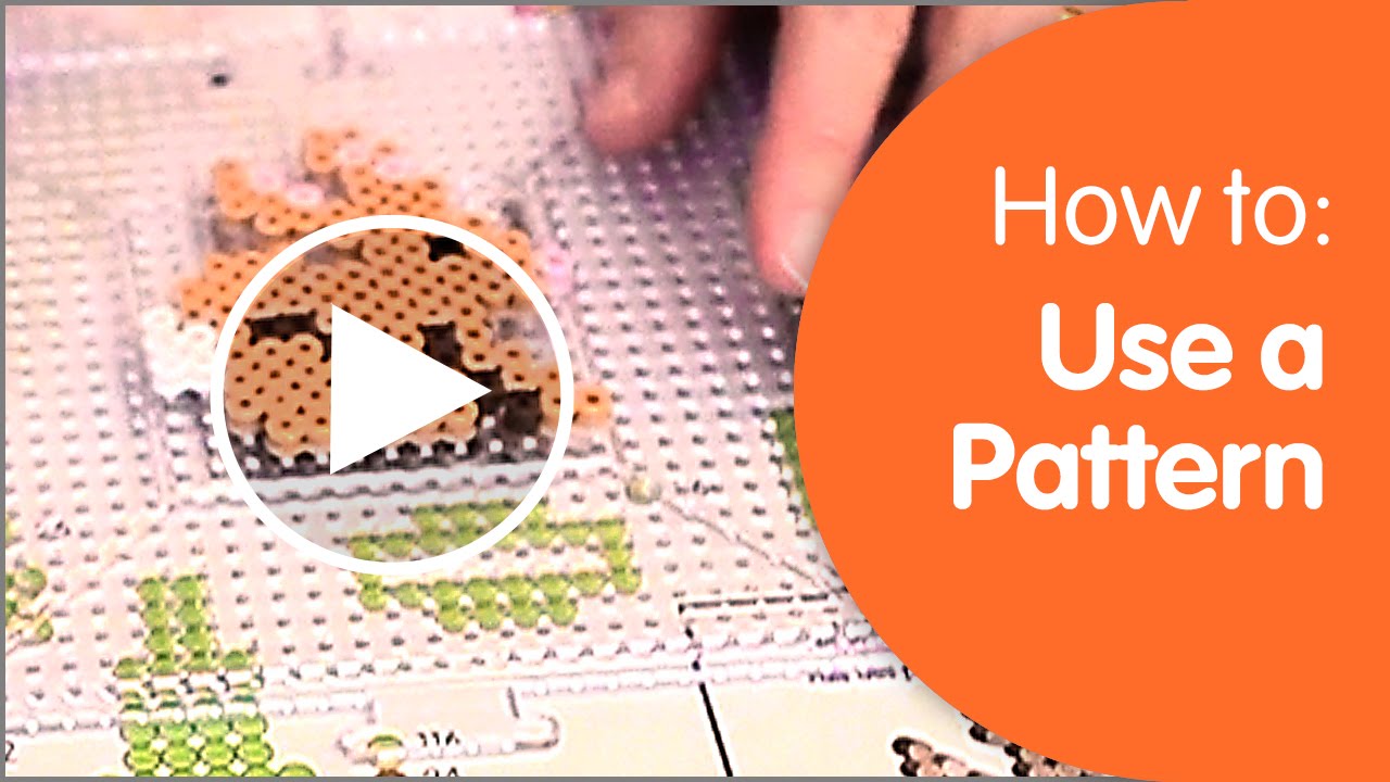 How to Use a Perler Pattern - YouTube