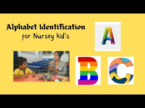 ABC Identification for Nursey kid's - YouTube