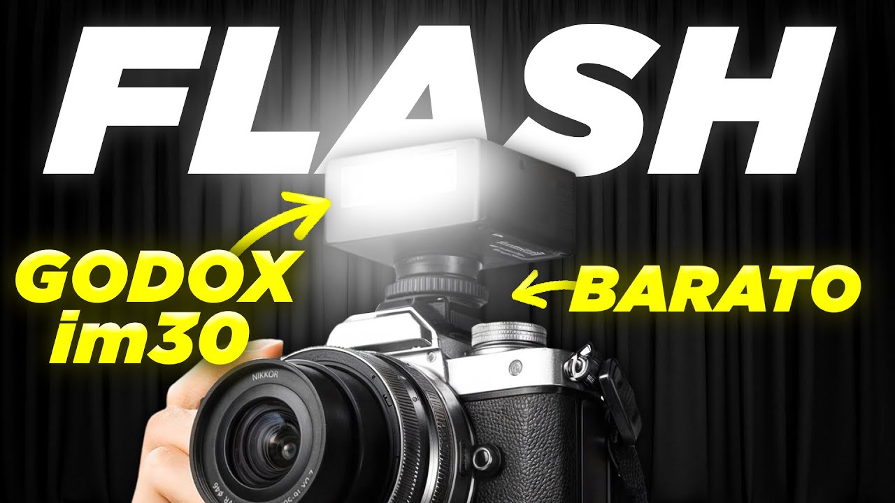 Probe el flash mas pequeño del mundo el Godox IM30 - YouTube
