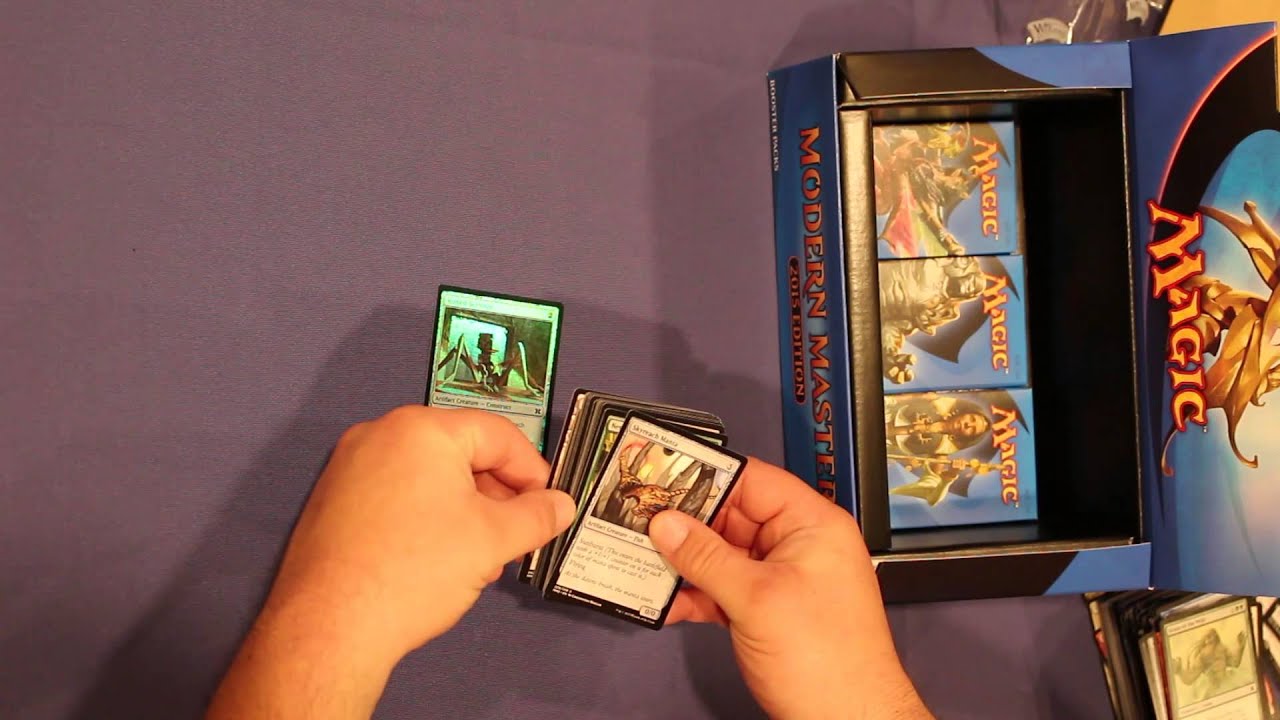 Modern Masters 2015 Booster Box Opening! Foil Dark Confidant Bob ...