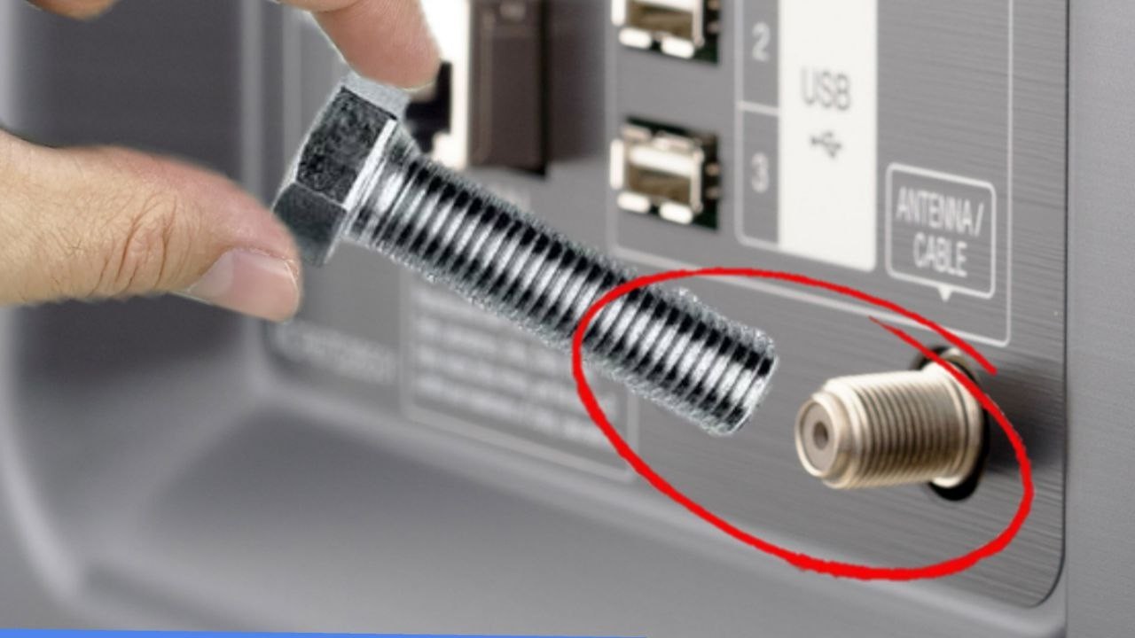 I Built a TV Antenna with ONE Screw and It Actually Worked! - YouTube