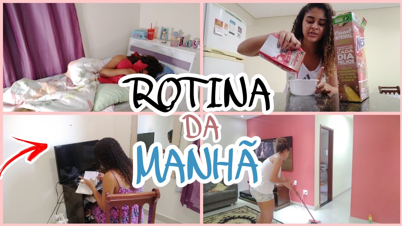 MINHA ROTINA MATINAL NAS FÉRIAS 2019 - YouTube