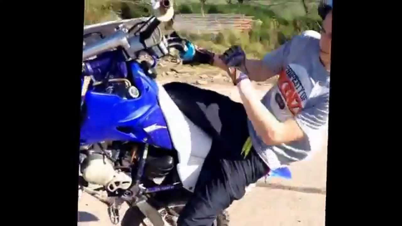 Bike life @stef90horrocks uk Manchester raise it up yz 85 wheelie stunt ...