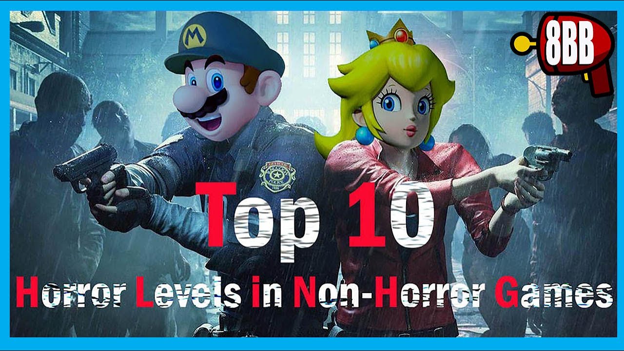 Top 10 Horror Levels in Non-Horror Games - YouTube