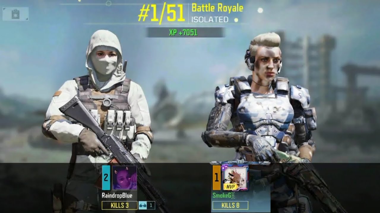 Smoke G}{ (Isolated)Duo Gamergirl is new to CodM making sure everything is in order patrolling😎 ...