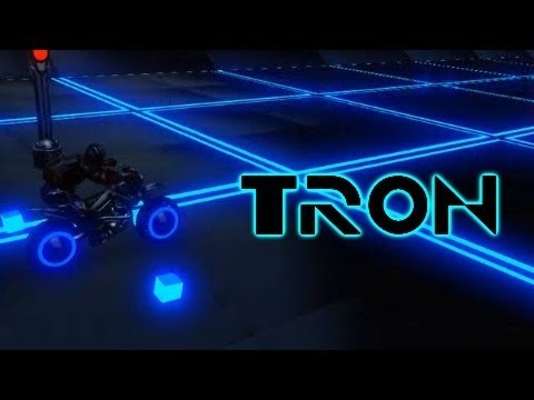 trials fusion custom map fun #17: Temple run, Tron: The Grid & jungle ...